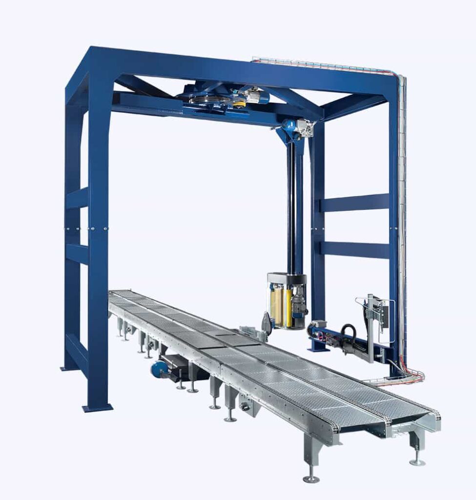 Automatic pallet wrapping machine B150-250 | Logimarkt