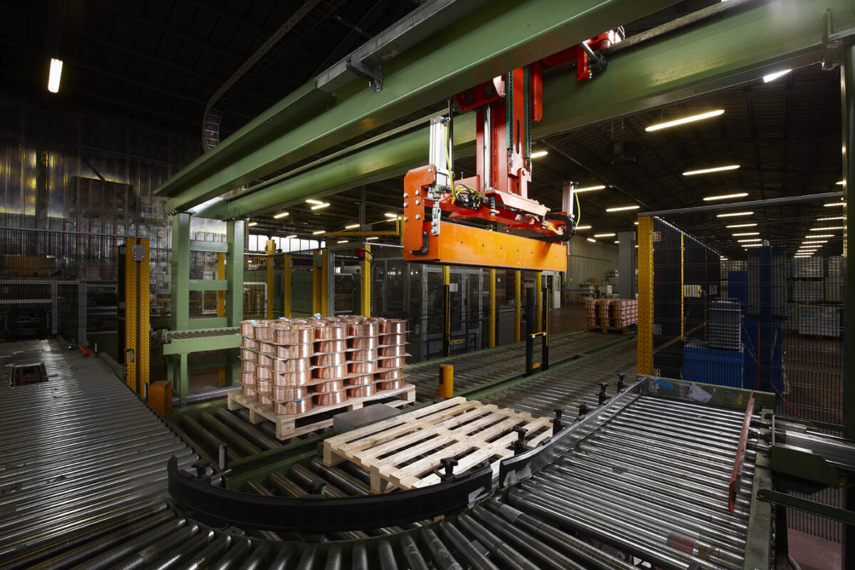 Palletizing machine | Logimarkt